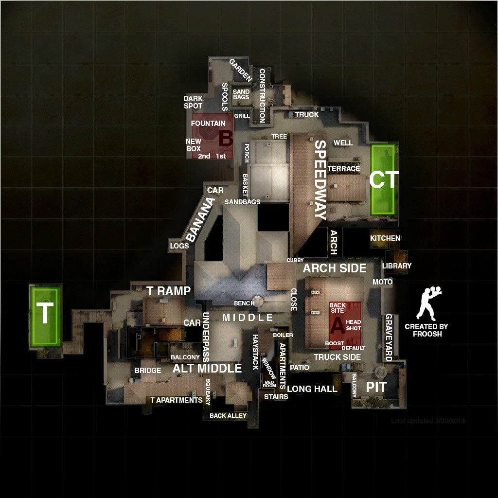 CSGO Nom Des Zones Des Cartes Wiki Wiki